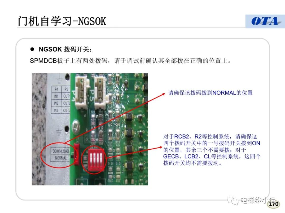 奥的斯机电门机NGSOK自学习参数和方法 | 默者